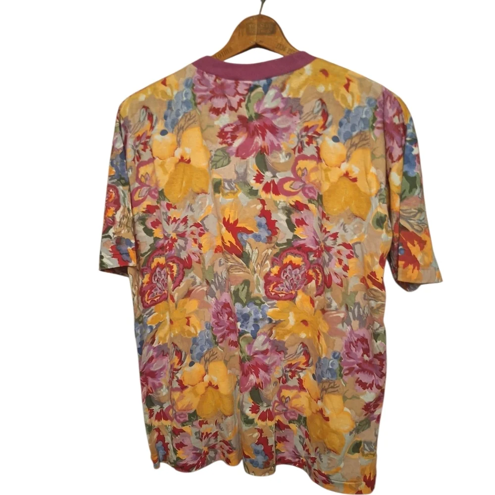 Express | Tops | Vintage Express Tricot 0 Cotton Floral Boho Sequined ...